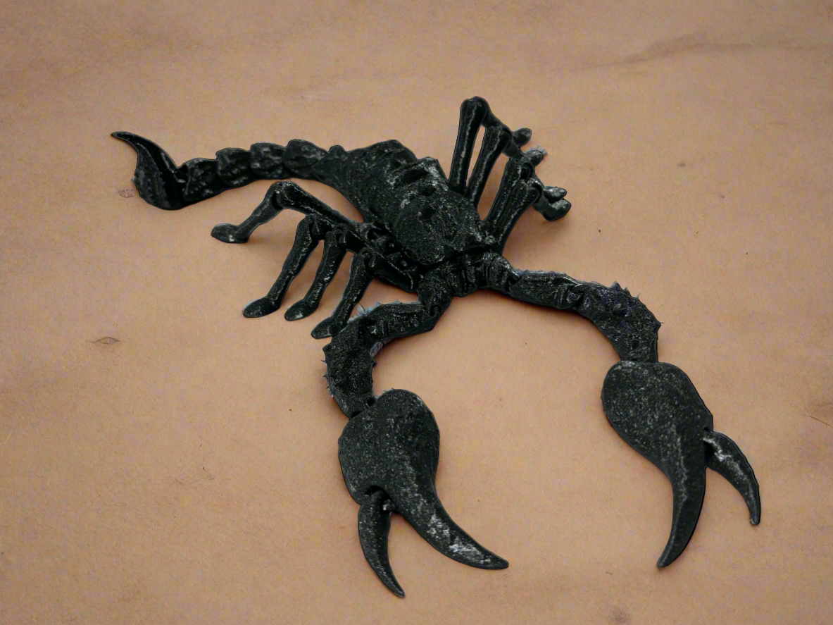 Presenting the articulated Scorpion. “Beautiful display piece” – Raki-Taki
