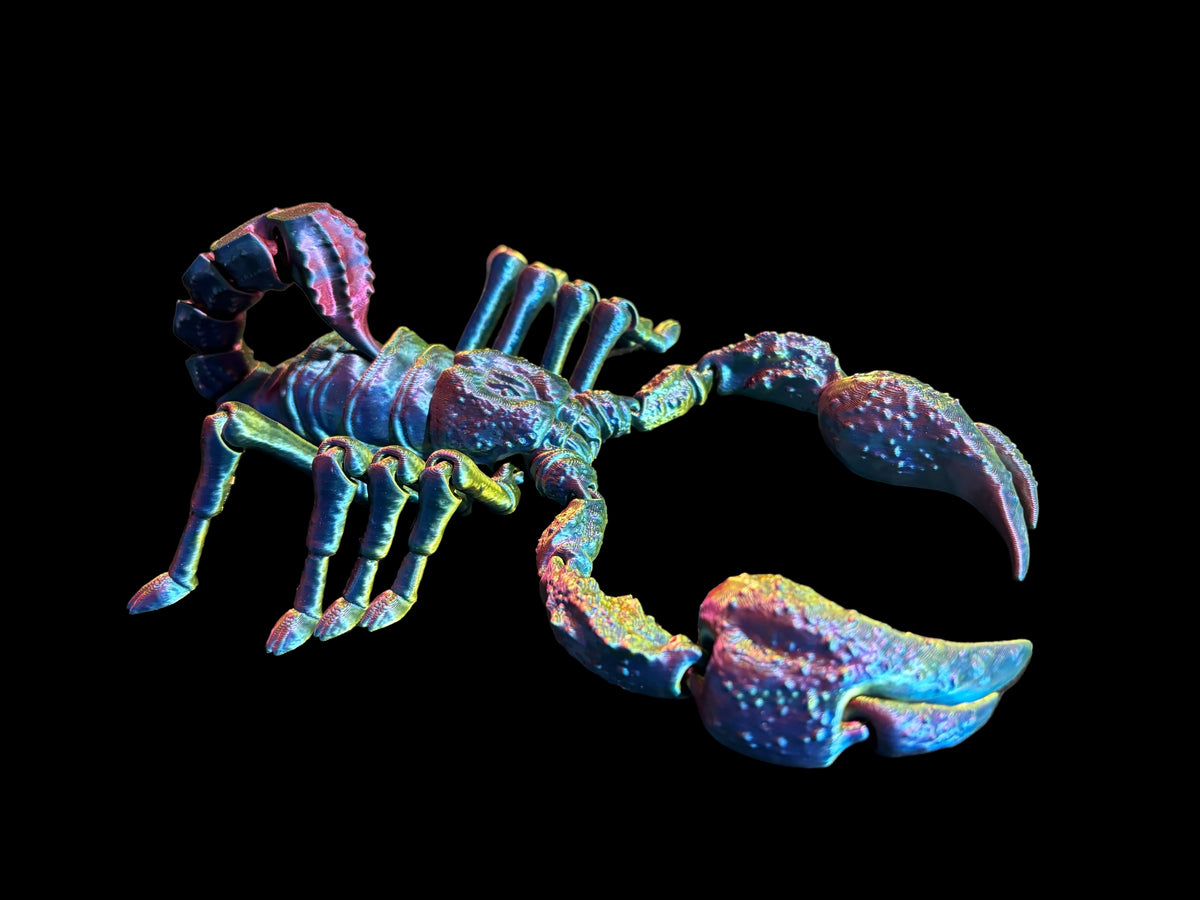 Presenting the articulated Scorpion. “Beautiful display piece” – Raki-Taki