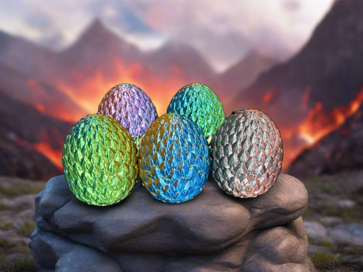 A mythical dragon egg containing a mysterious and enigmatic item. “Sma ...