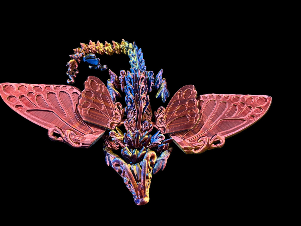 Butterfly Dragon! Dragon stand sold separately – Raki-Taki